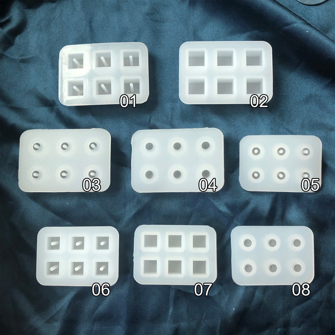 Bead Resin Mold, Bead Silicone Mold for Resin Clay Plaster Soap, Round ...