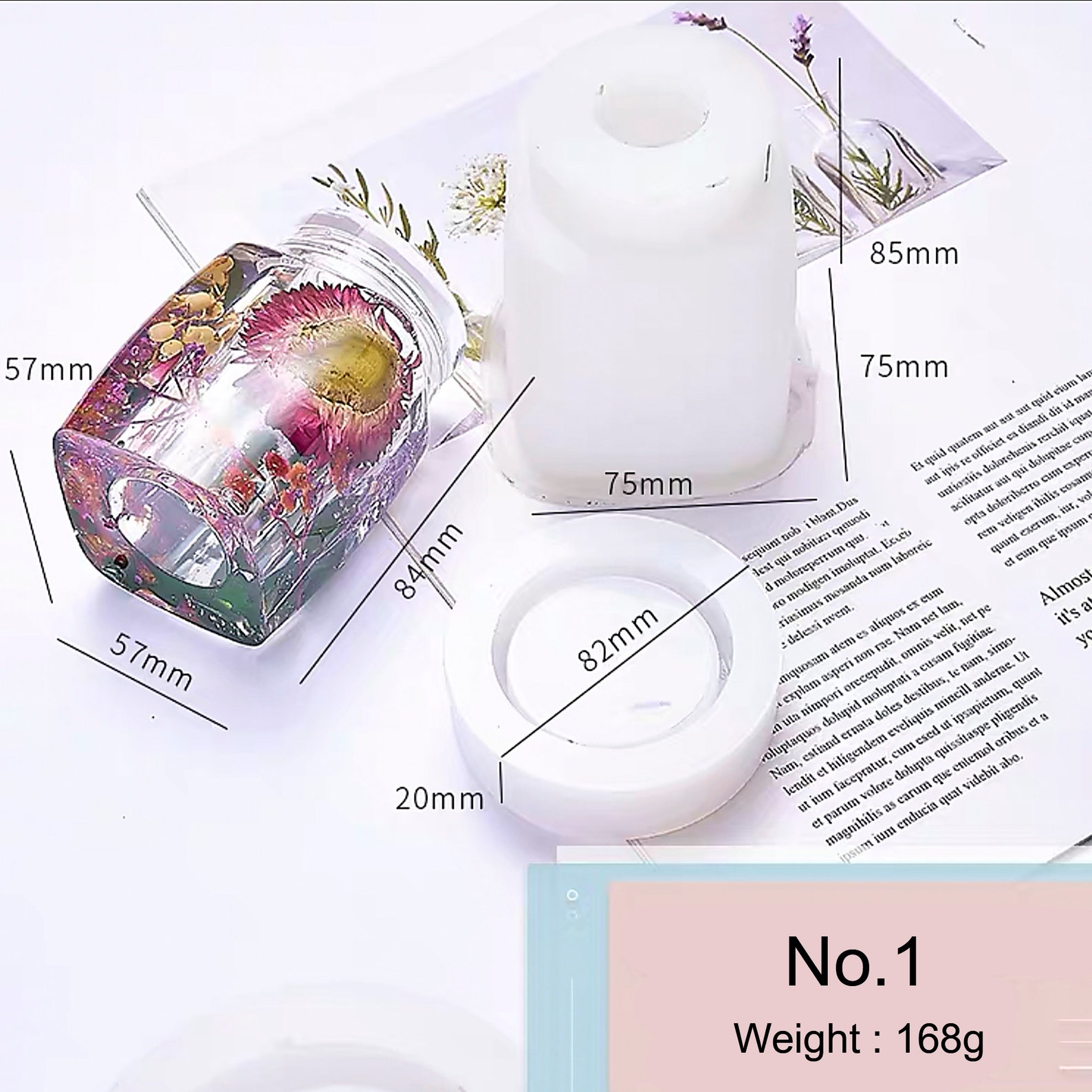 Resin Mold Silicone Storage Jar Moldcontainer Moldresin Jar - Etsy