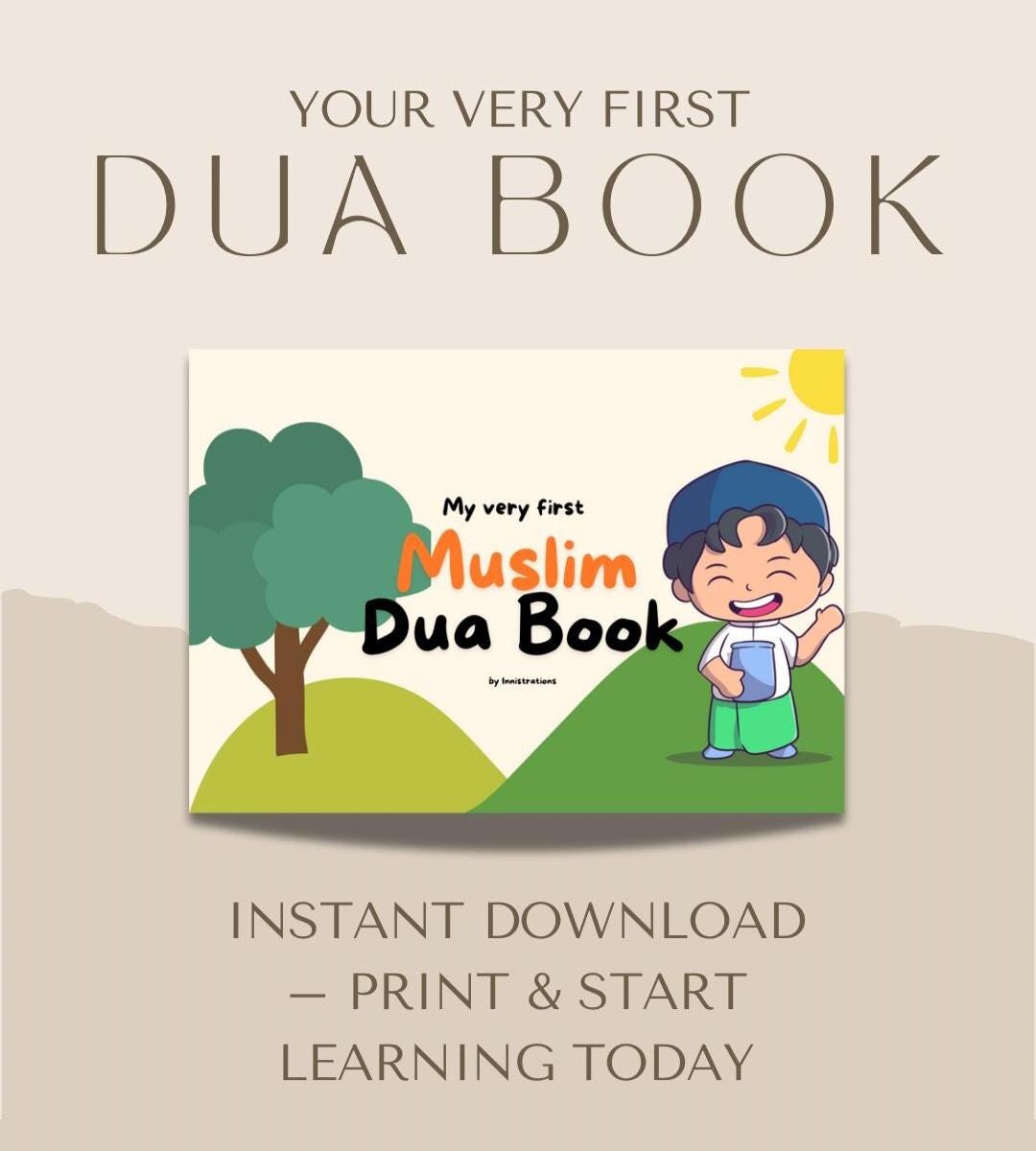 My Very First Muslim Dua Book – Islamic Activity Book for Kids ...