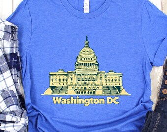 Washington Dc T Shirt - Etsy