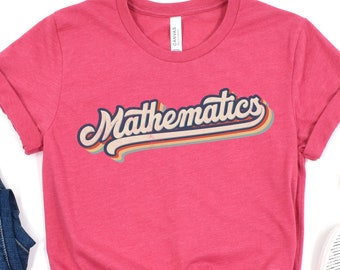 Mathematics T Shirt - Etsy