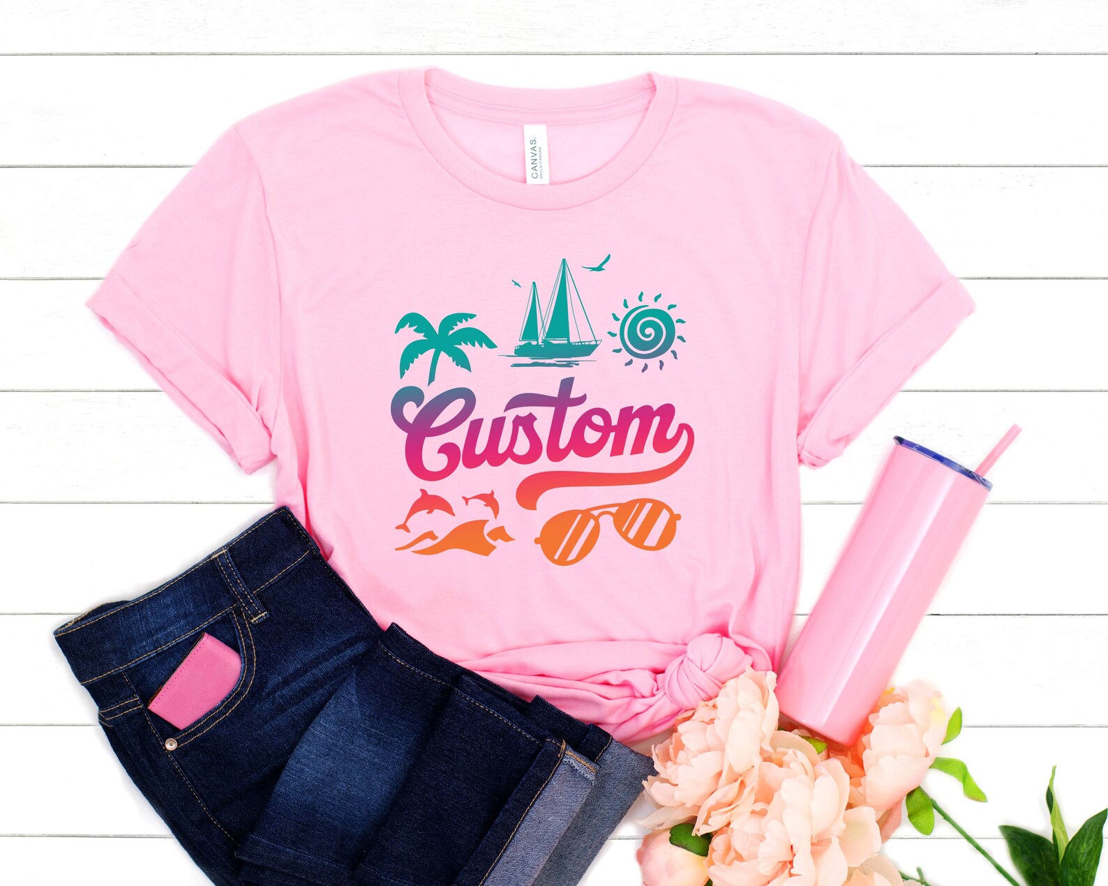 Custom Vacation T-shirt Family Matching Gift Personalized - Etsy