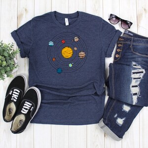Galaxy Shirt Solar System Planets T-shirt Astronomy Astronaut Outfit ...