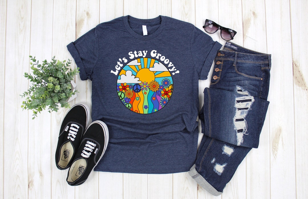 Stay Groovy Shirt, Cute Groovy Tee, Cute Hippie Shirt, Funny Groovy ...