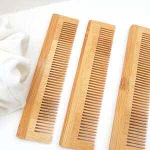 Natural Bamboo Comb, Plastic Free and Zero Waste - Etsy UK