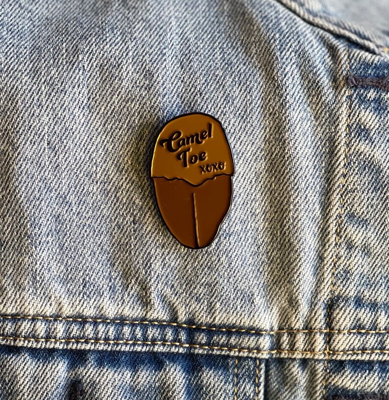 Camel Toe Pin Etsy