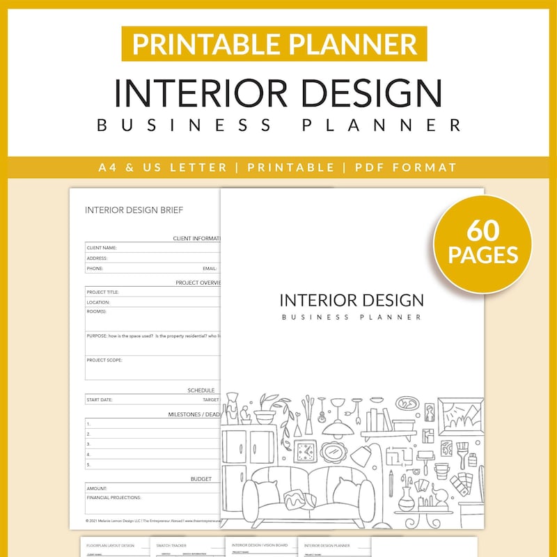 Interior Design Goodnotes - Etsy