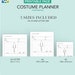 Costume Planner Halloween Planner Cosplay Planner for - Etsy