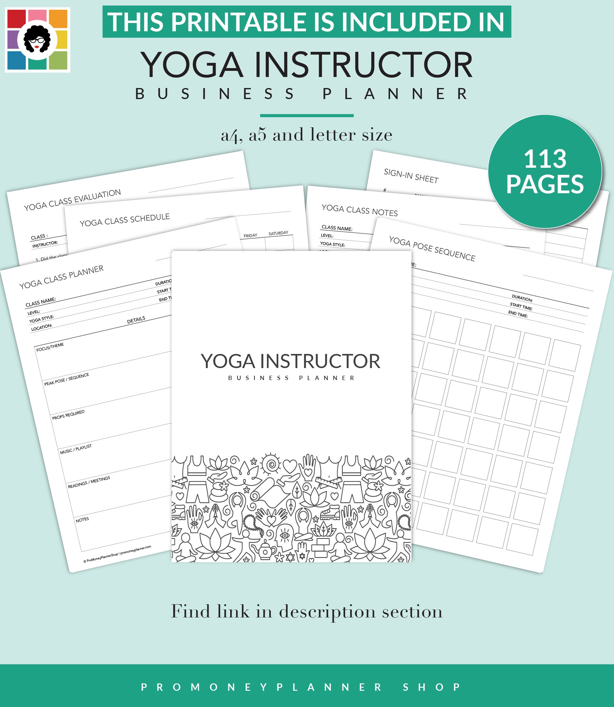 Yoga Class Planner Yoga Teachers Yoga Class Plan Yoga Instructors Yoga ...