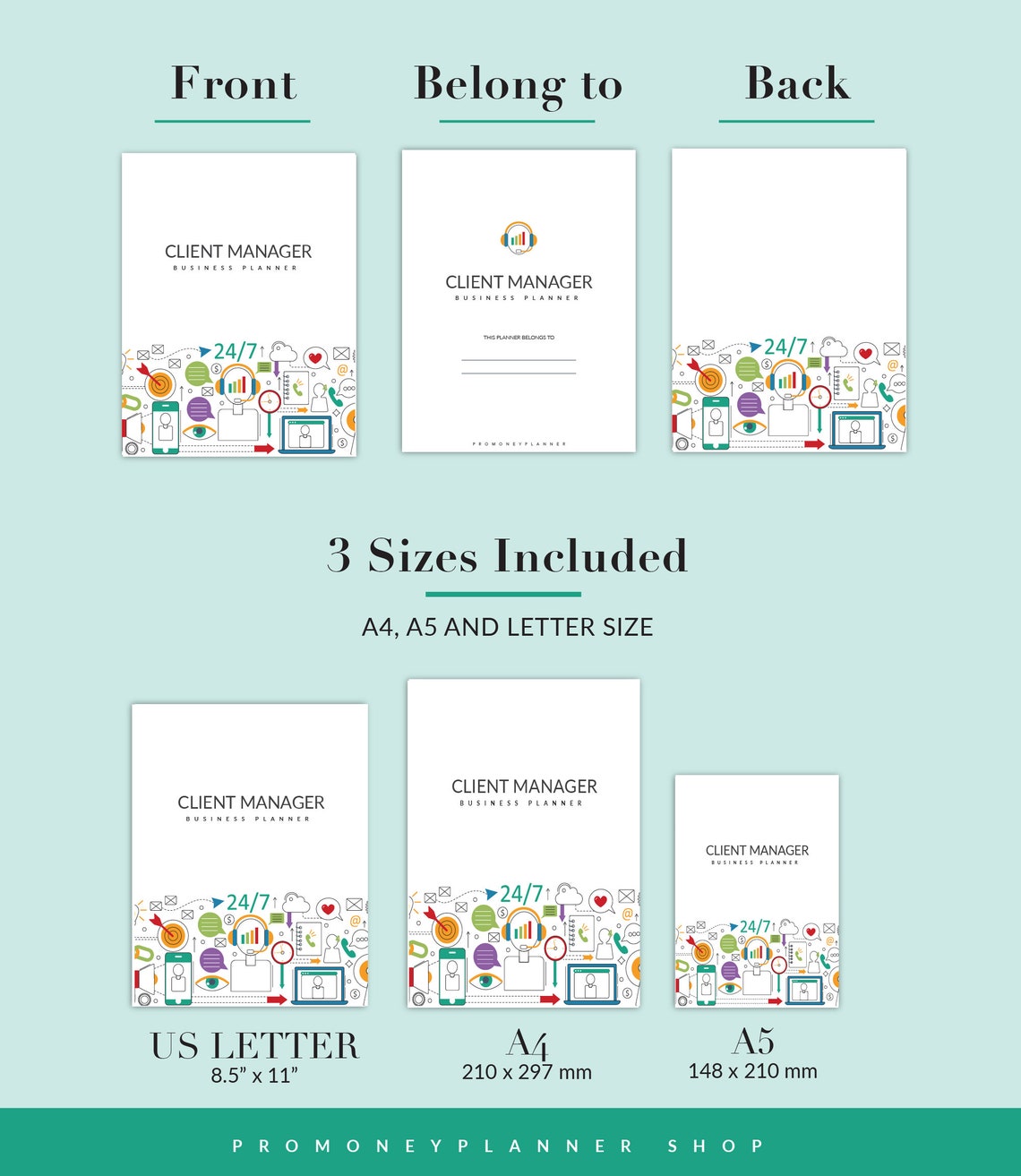 Client Manager Business Planner Client Management Client Intake Form ...