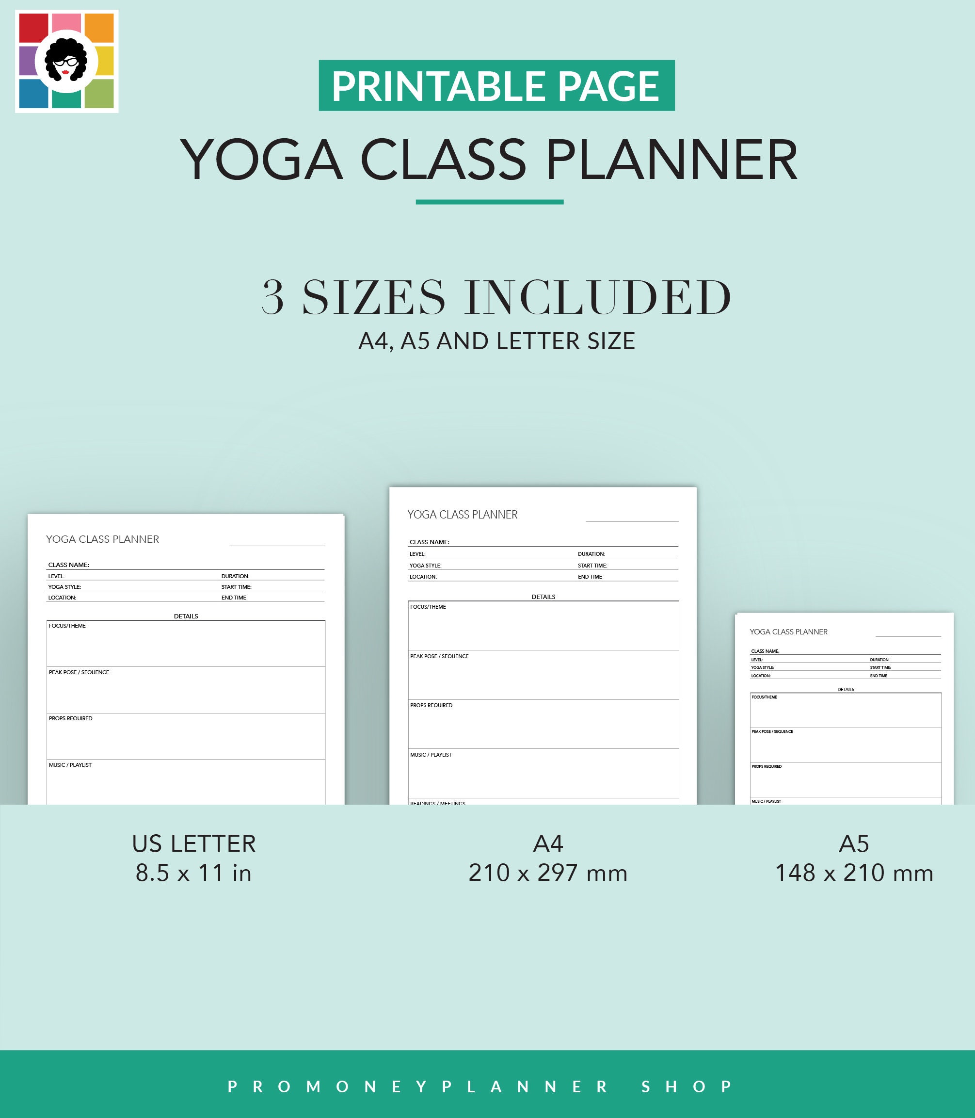 Yoga Class Planner Yoga Teachers Yoga Class Plan Yoga Instructors Yoga ...