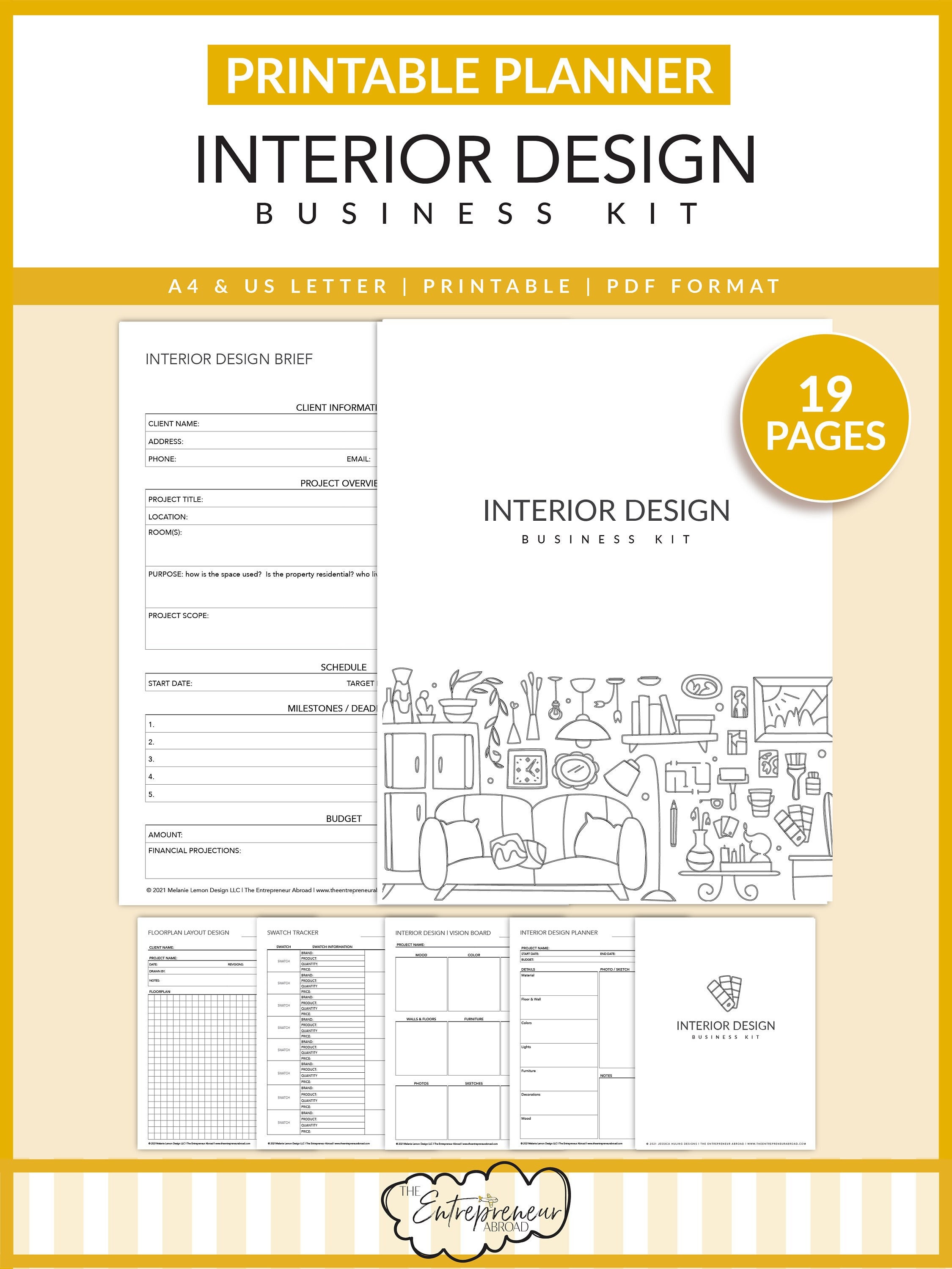 Printable Room Design Template