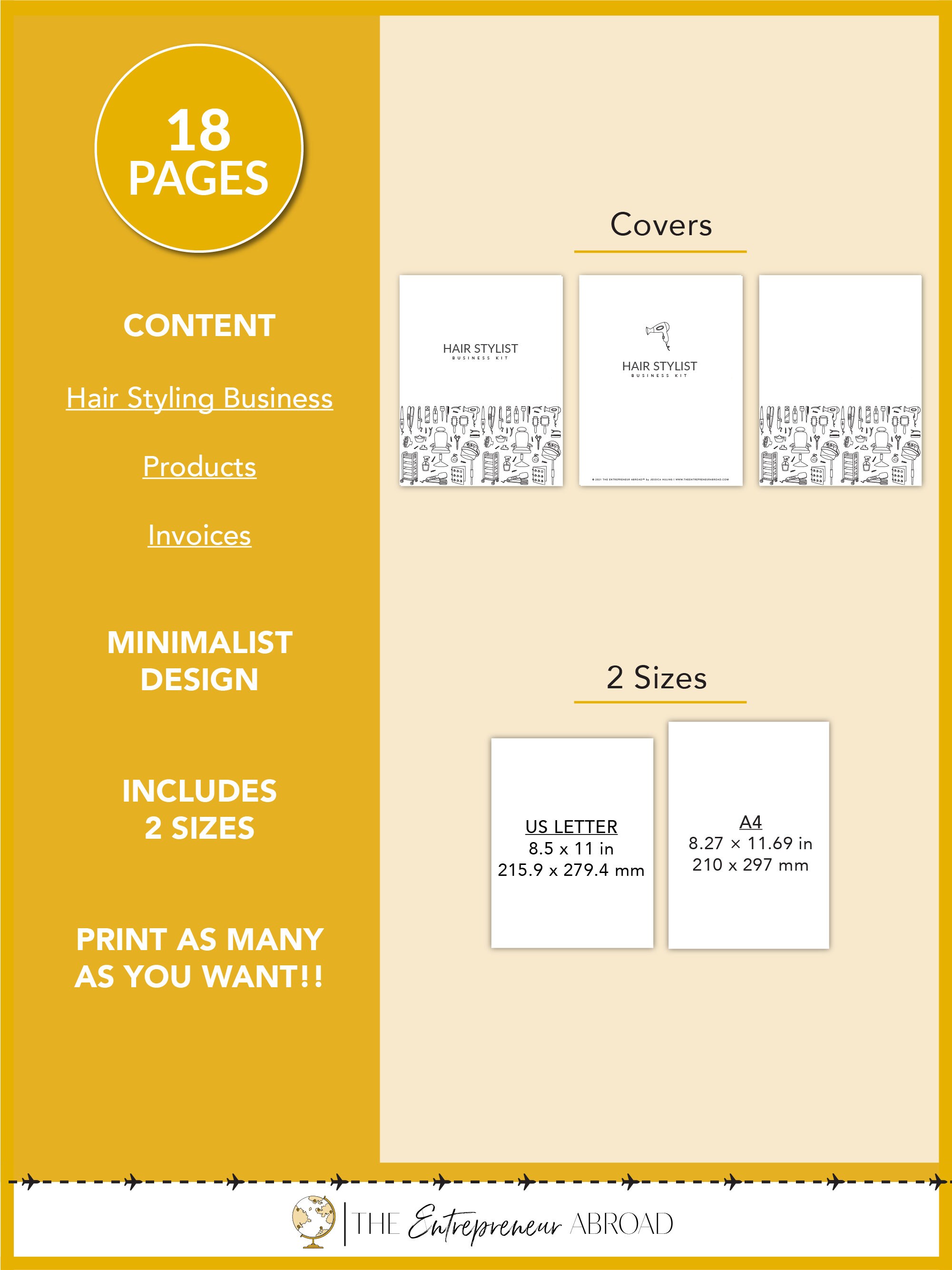 Hair Stylist Business Kit | Printable | Hair Business | Color Consent ...