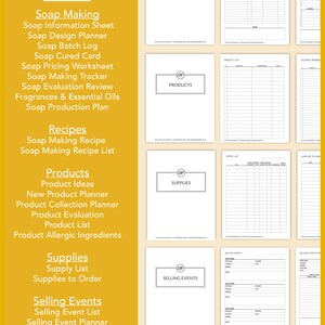 Soap Making Business | the Startup Planner | Printable | Arts & Crafts ...