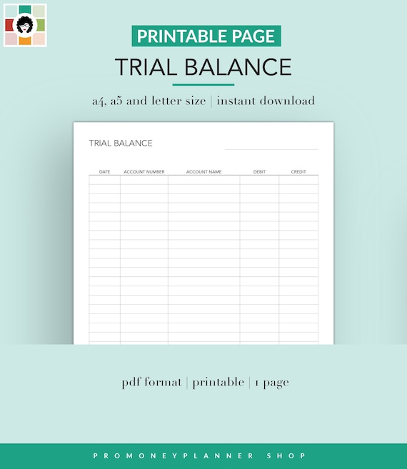 Accounting Trial Balance