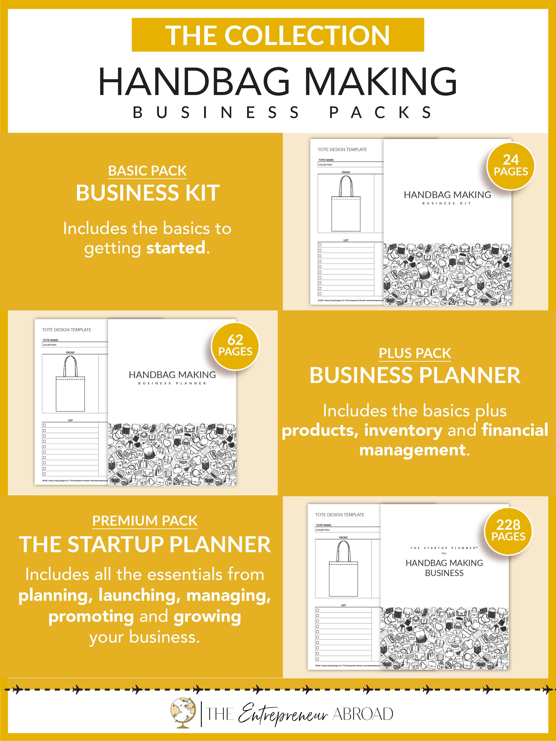 Handbag Making Business Kit | Printable | Bag Making | Bag Maker ...