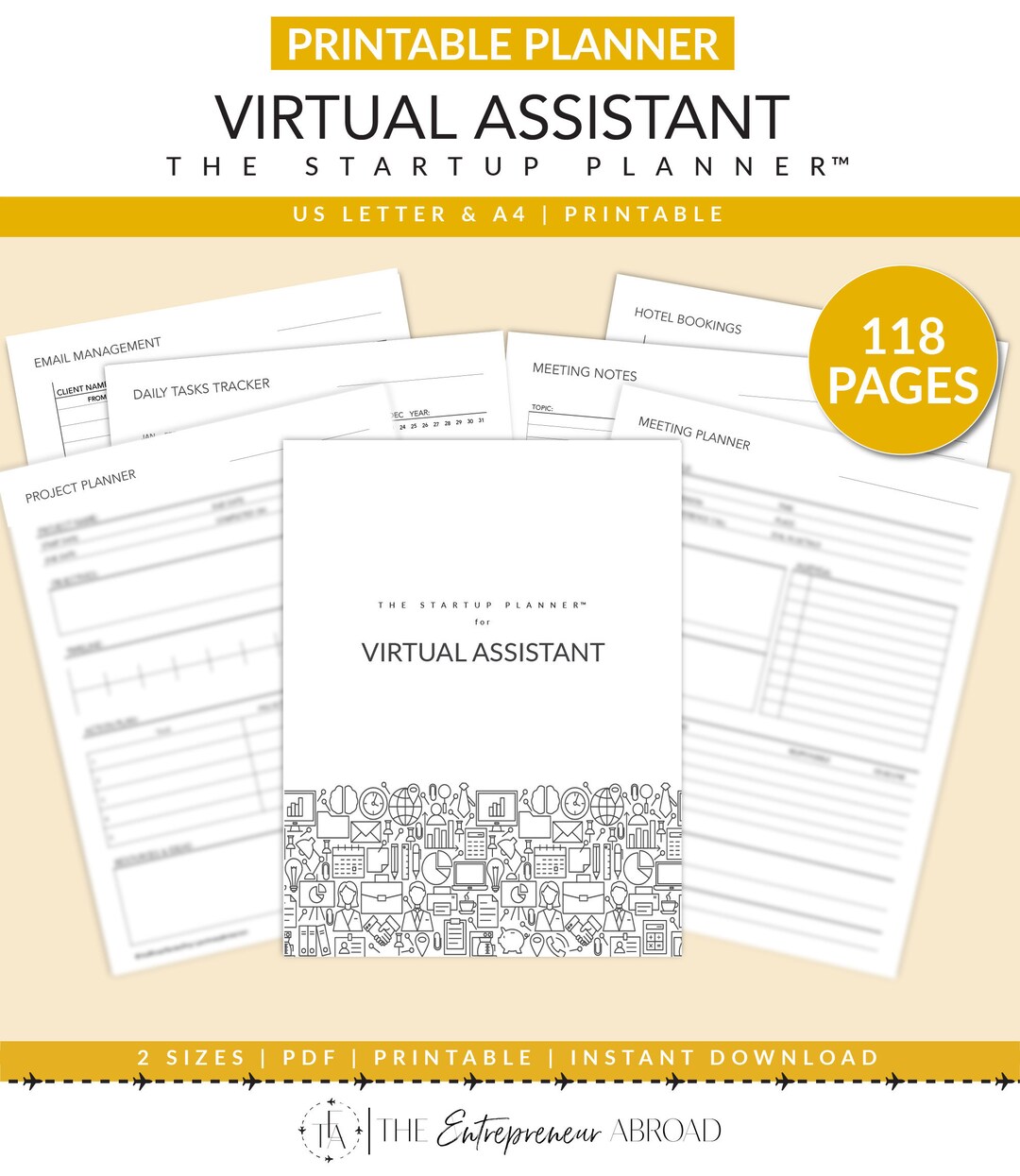 Virtual Assistant Business | the Startup Planner | Meetings | Emails ...