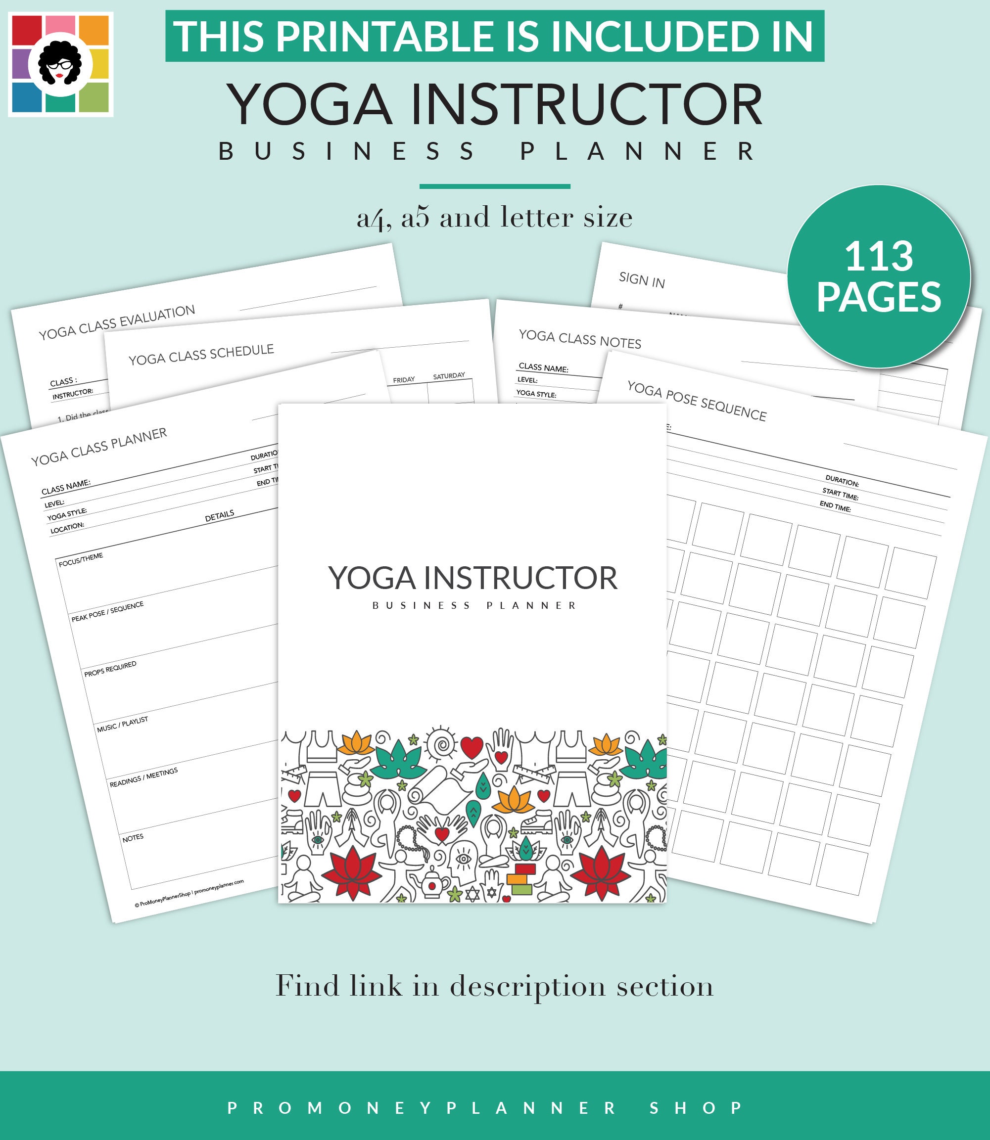 Yoga Class Planner Yoga Teachers Yoga Class Plan Yoga Instructors Yoga ...