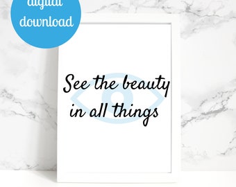 Printable focus Wall Art, Inspirational Quote, Digital Download Wall ...