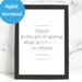 Printable "invisible" Wall Art, Inspirational Quote, Digital Download ...
