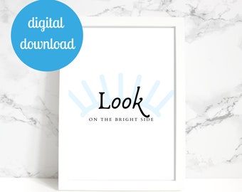 Printable focus Wall Art Inspirational Quote | Etsy