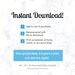 Contact Lens Replacement Tracker, Printable Planner, Planner Instant ...