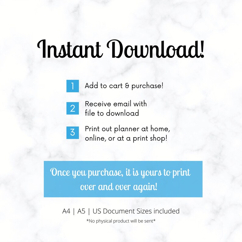 Contact Lens Replacement Tracker, Printable Planner, Planner Instant ...