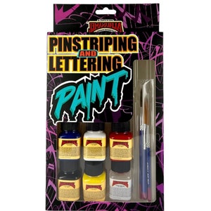 Enamel Pinstriping & Lettering Pack - Etsy