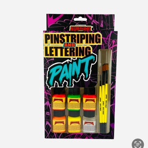 Enamel Pinstriping & Lettering Pack - Etsy