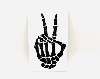 Peace Sign Ghost | Etsy