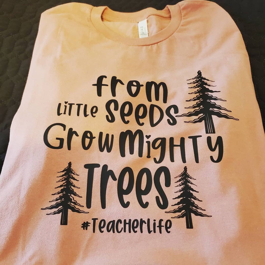 Mighty Seeds Lehrer Shirt - Etsy Österreich
