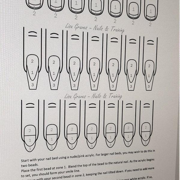 Acrylic Practice Sheet - Etsy