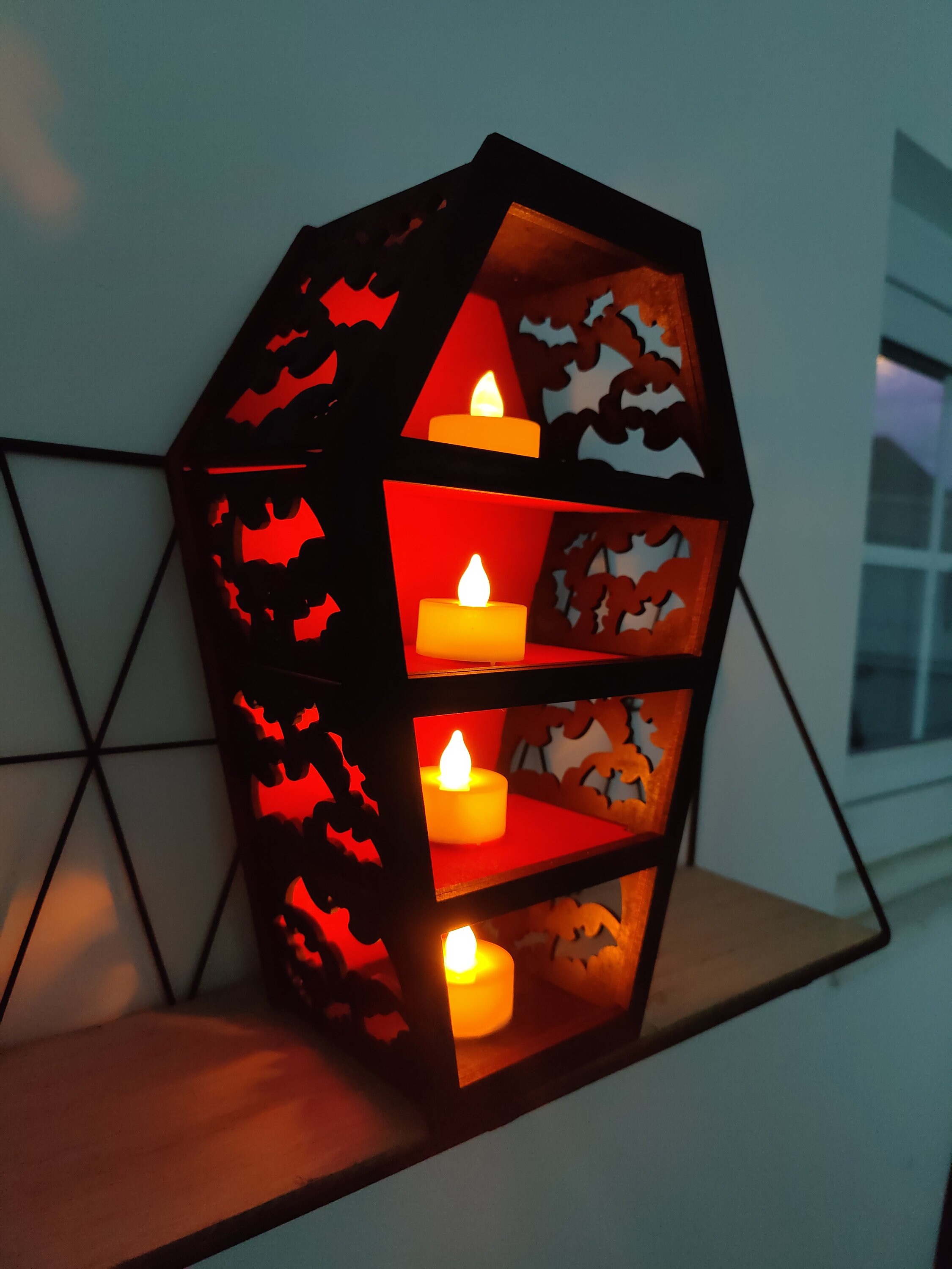 Coffin Display Shelves. Alternative Goth Death Decor. Halloween ...