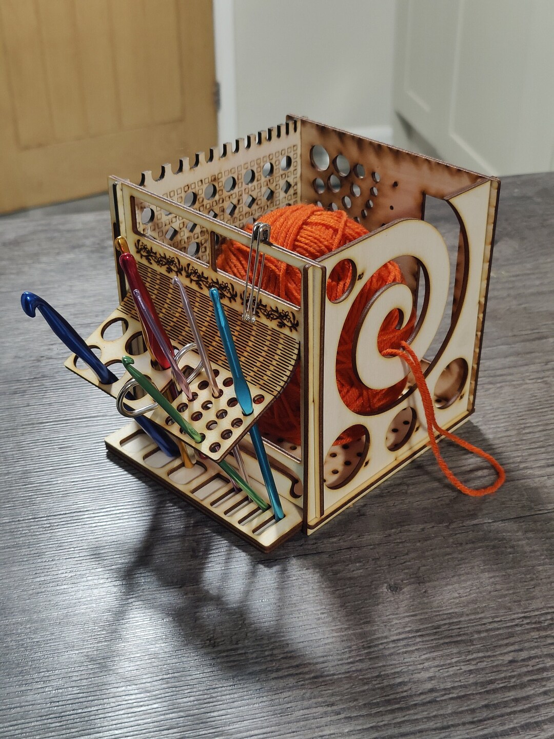 Yarn Cube Crochet Knitting Cube Yarn Bowl Crafting Tool - Etsy UK