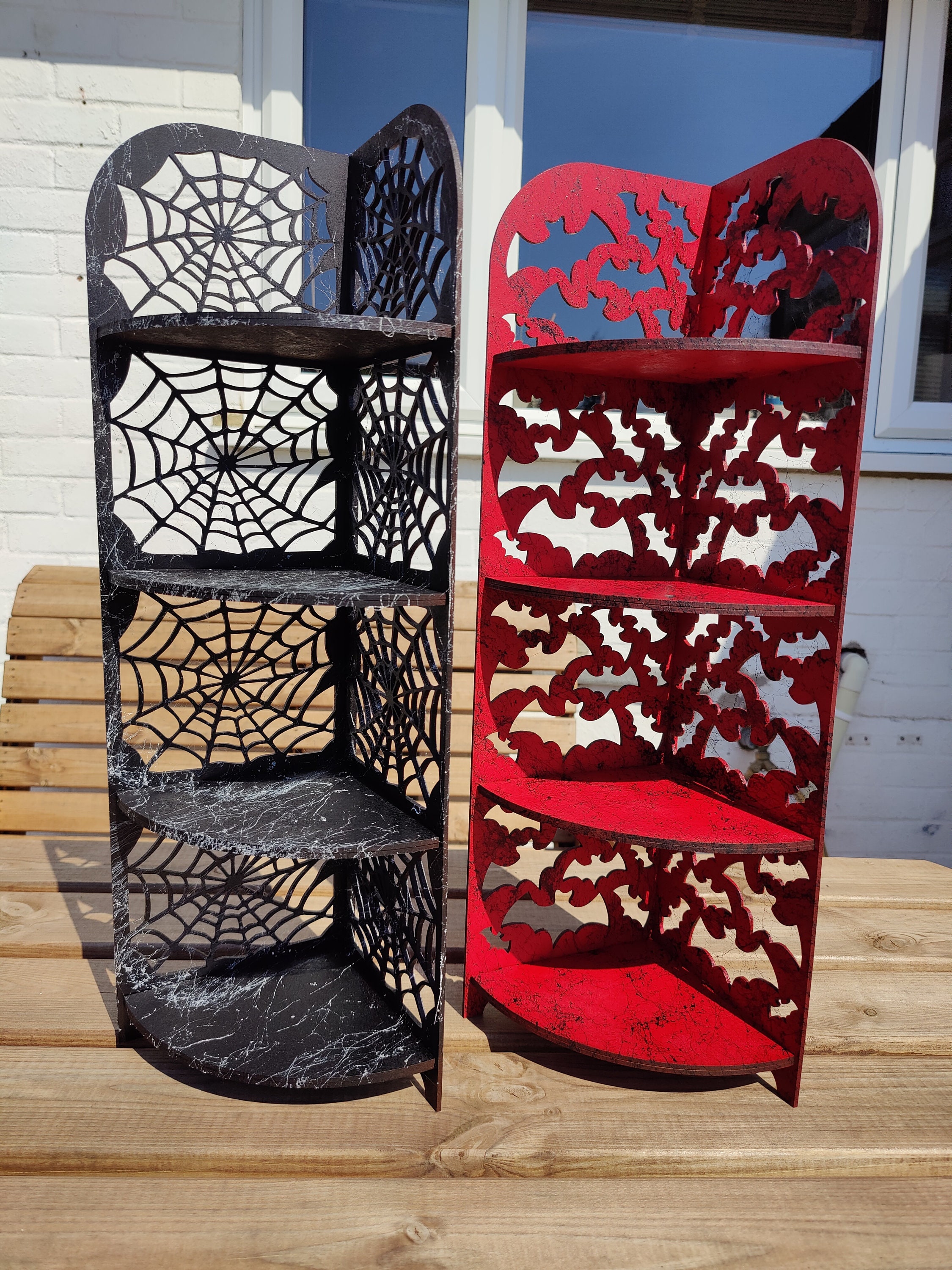 Cobweb Gothic Display Shelves. READ DESCRIPTION Alternative - Etsy UK