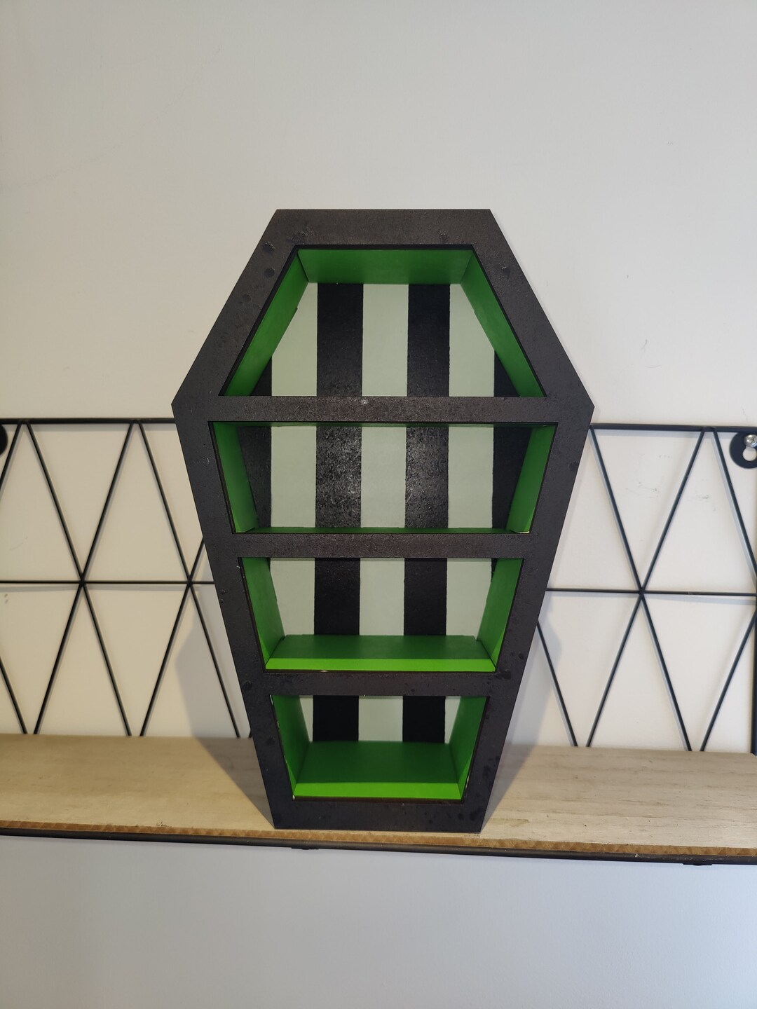 Coffin Display Shelves. Alternative Goth Death Moth Decor. - Etsy