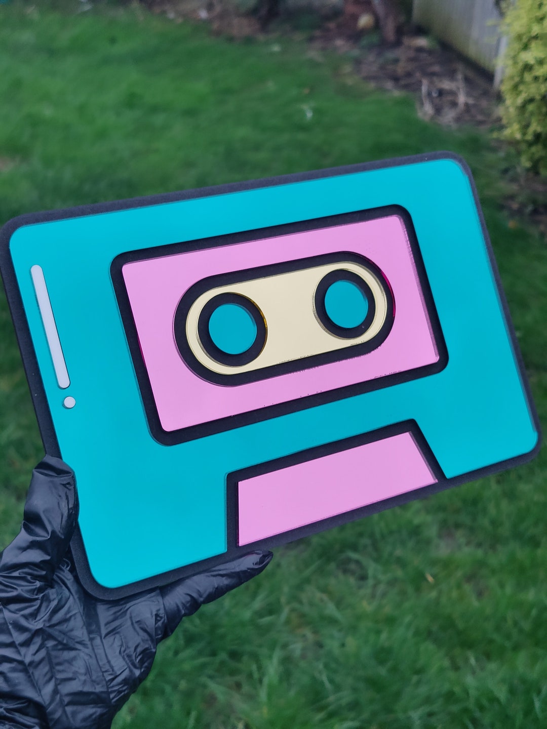 90s Cassette Mirror. Alternative Decor. Cute. Kawaii. 90s Nostalgia ...