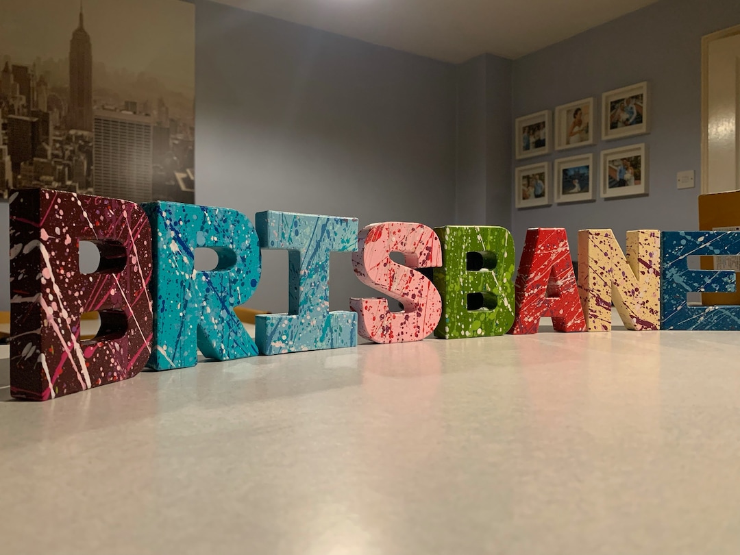 Unique Custom 3D Letters - Etsy