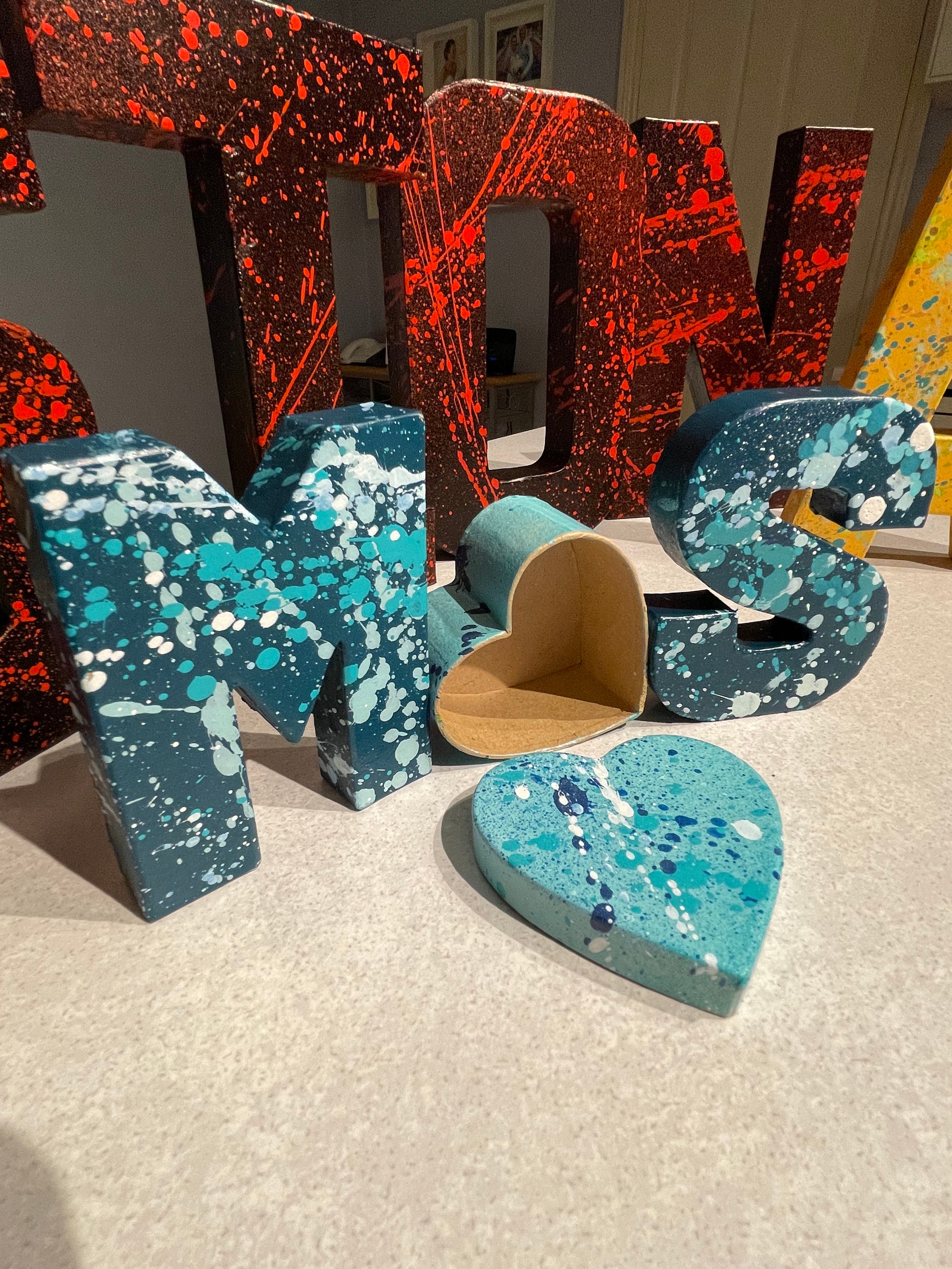 Unique Custom 3D Letters - Etsy