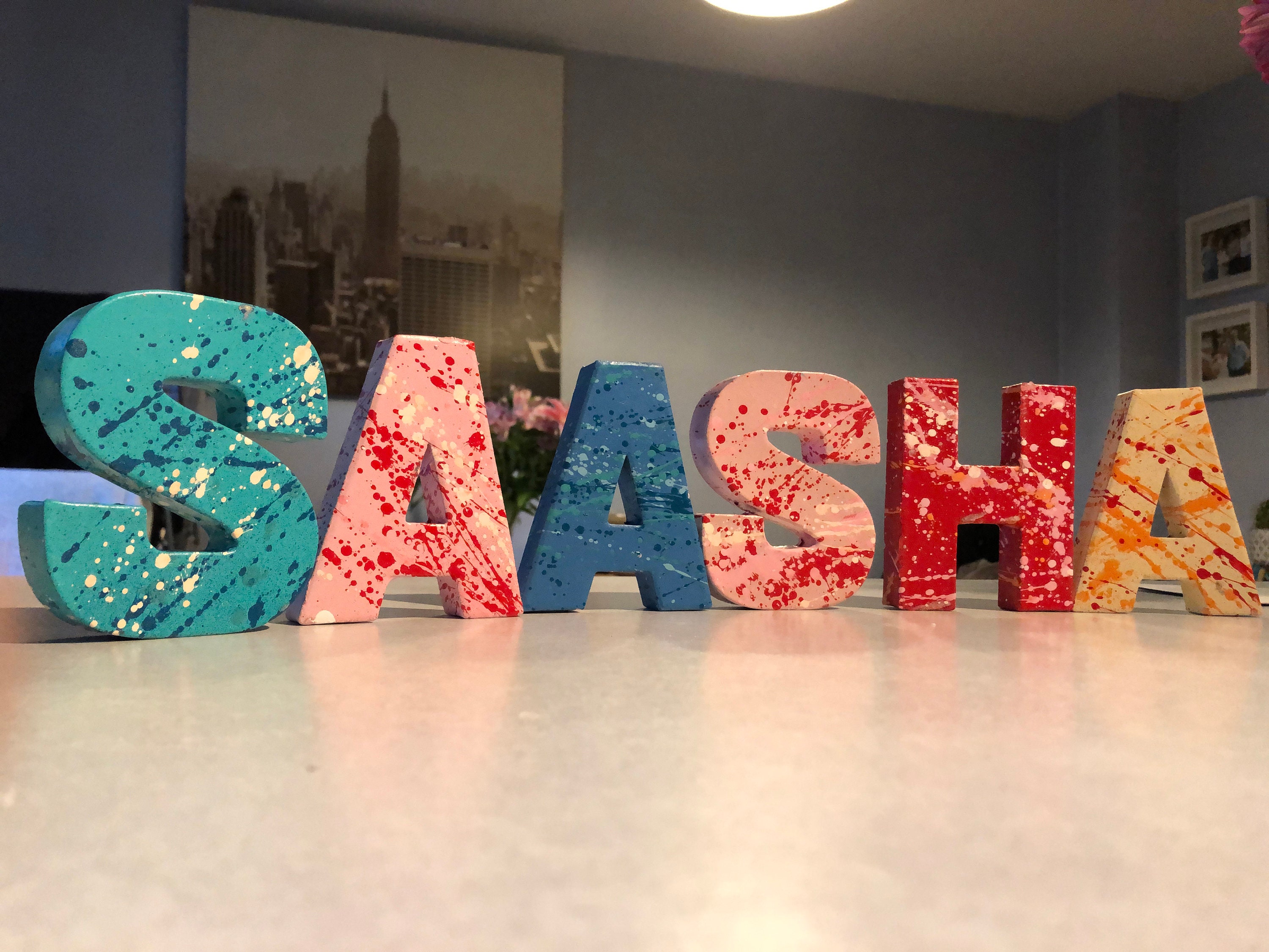 Unique Custom 3D Letters - Etsy