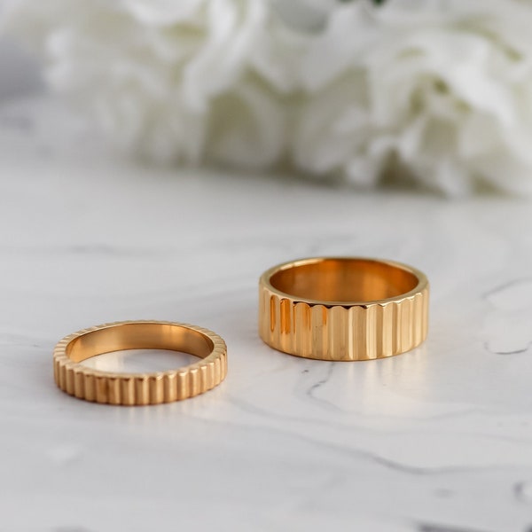 Gold Simple Ring - Etsy