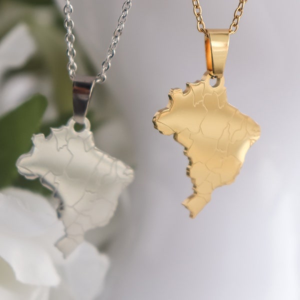 Brazil Necklace - Etsy