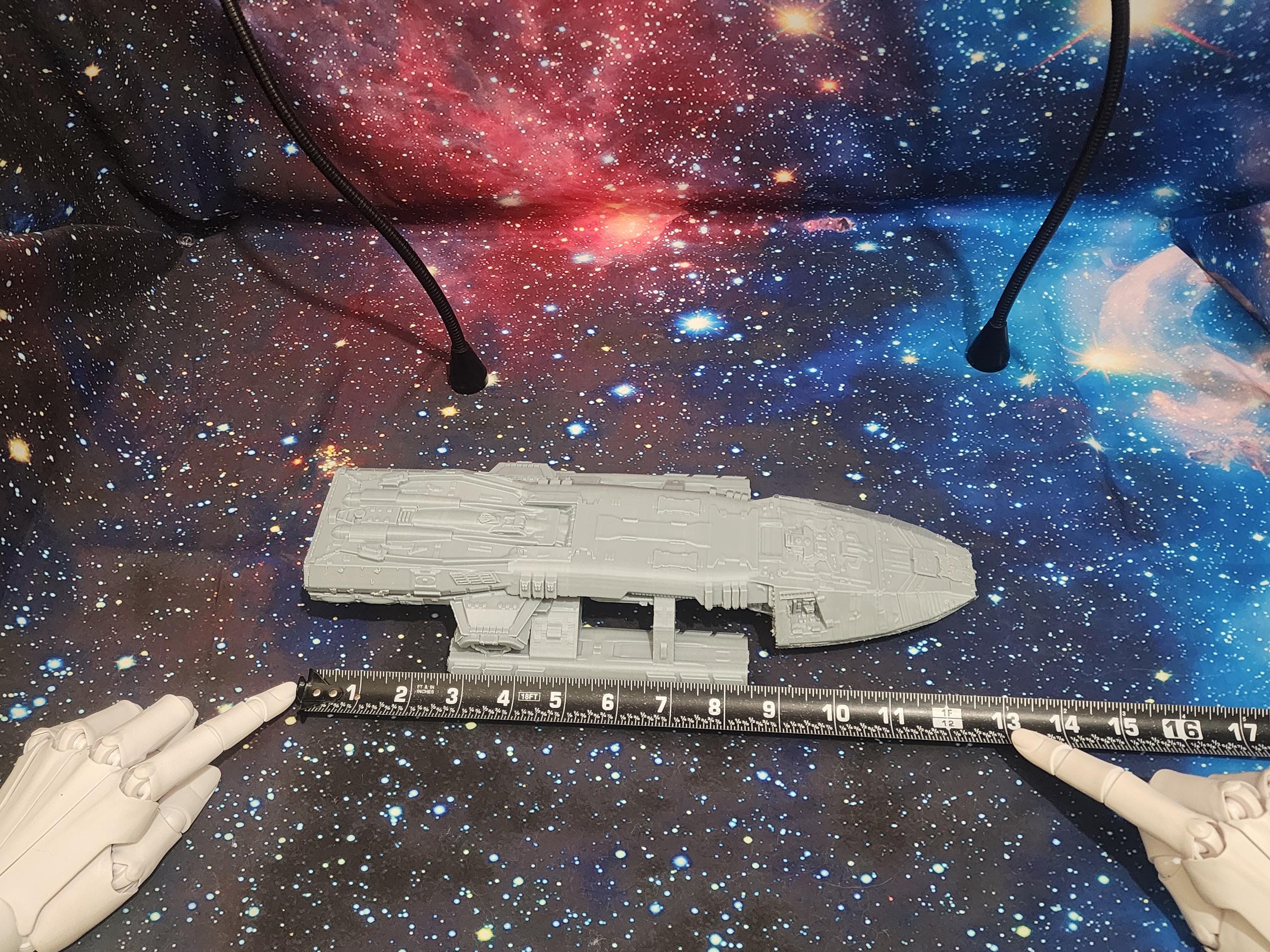 Battlestar Persephone *non Canonical* Battlestar Galactica Model - Etsy