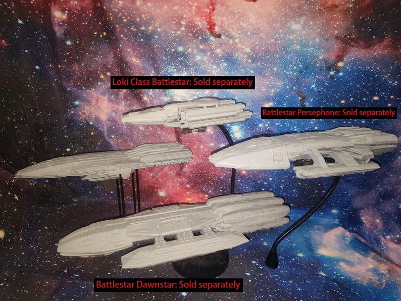 Broadside Battlestar Hector *non Canonical* Battlestar Galactica Model ...