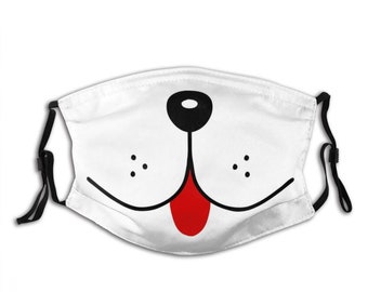 Chihuahua Face Mask With 2 Free Carbon Filters Reusable - Etsy