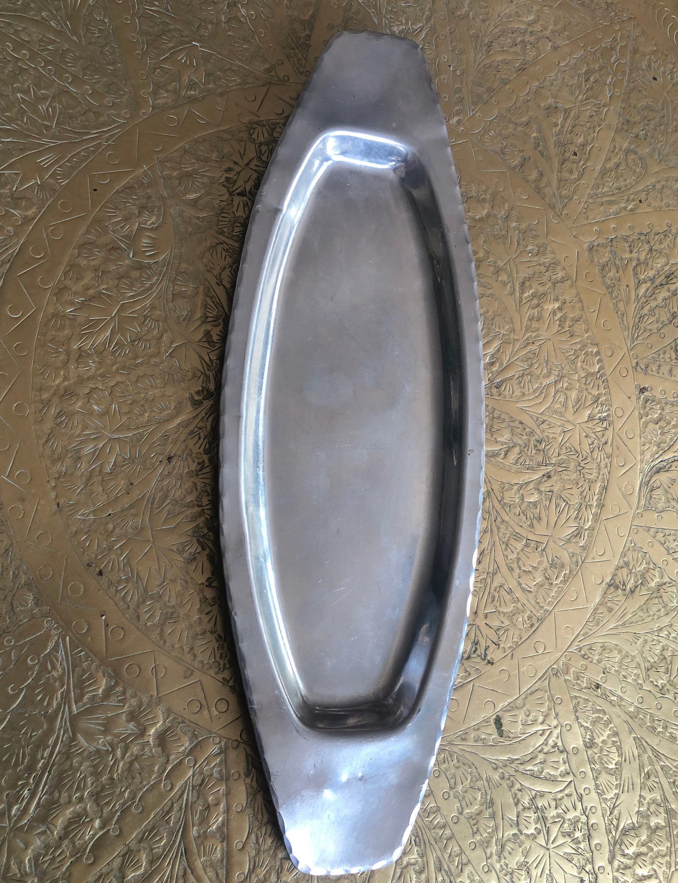 Pewter Serving Tray From Norway | Etsy