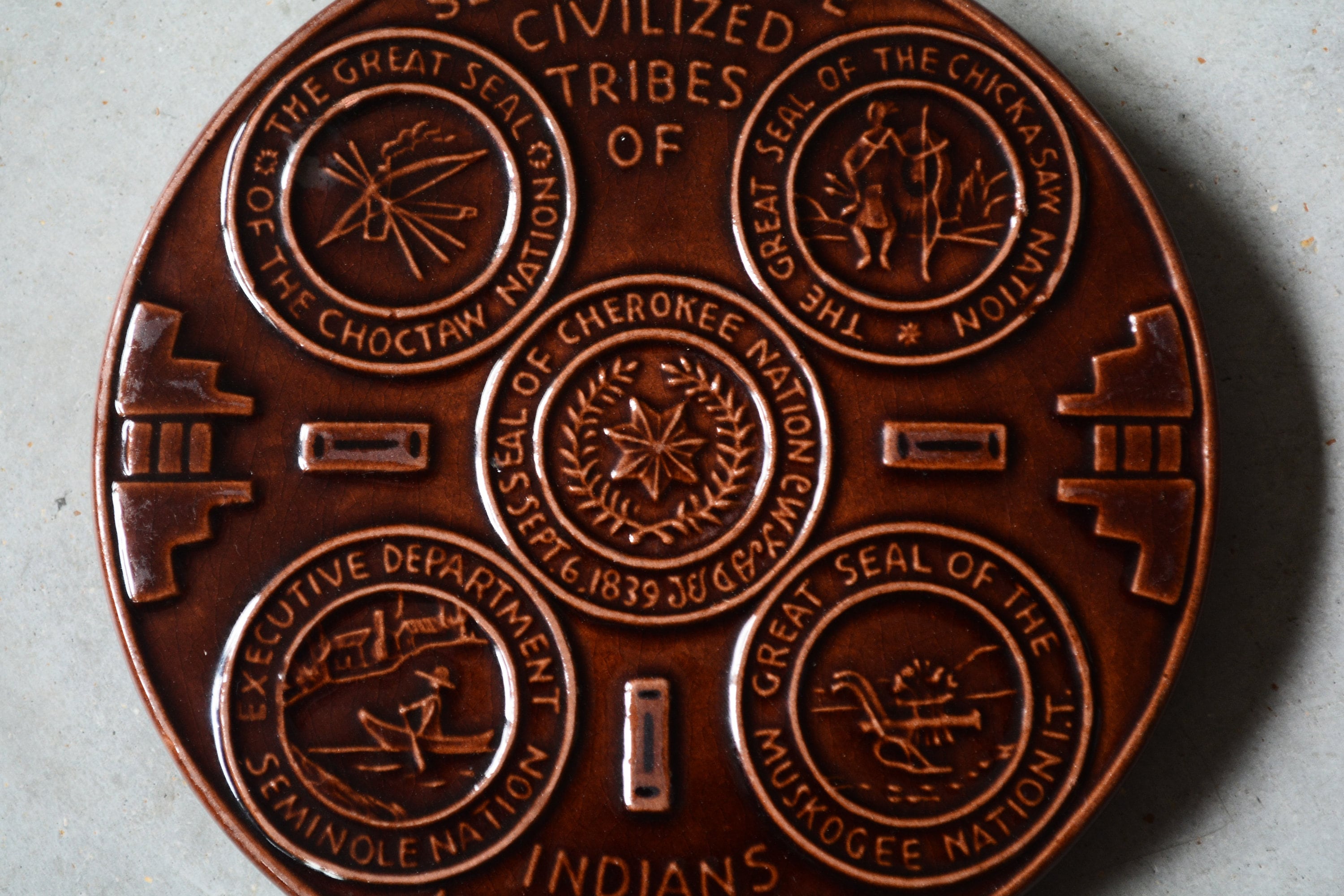 Five Civilized Tribes Seals