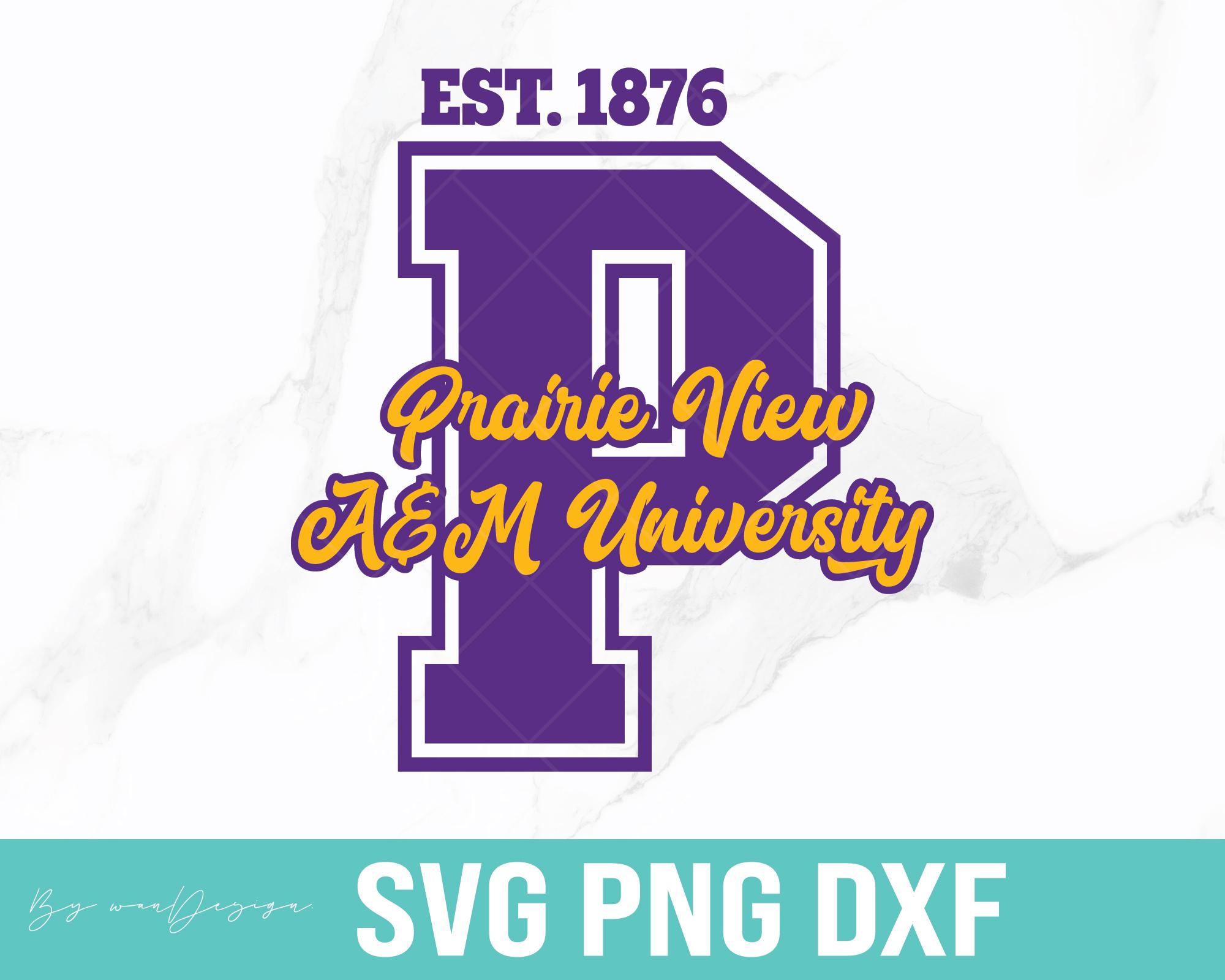 Prairie View A&M University Svg, P Svg, PVAMU Svg, Prairie View AM 1876 ...