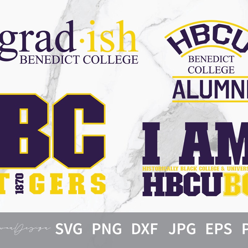 Benedict College Svg - Etsy