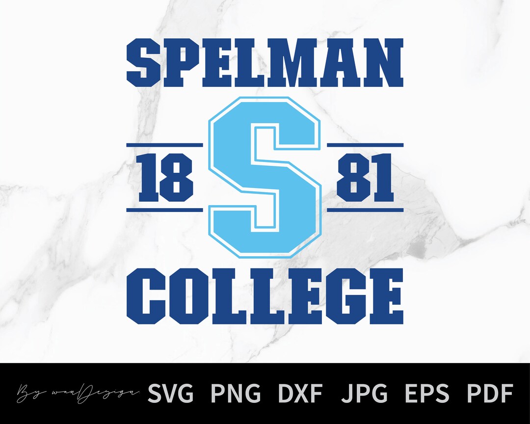 Spelman College 1881 Svg, Spelman Jaguars 1881 Svg, HBCU Svg, Png, Cut ...